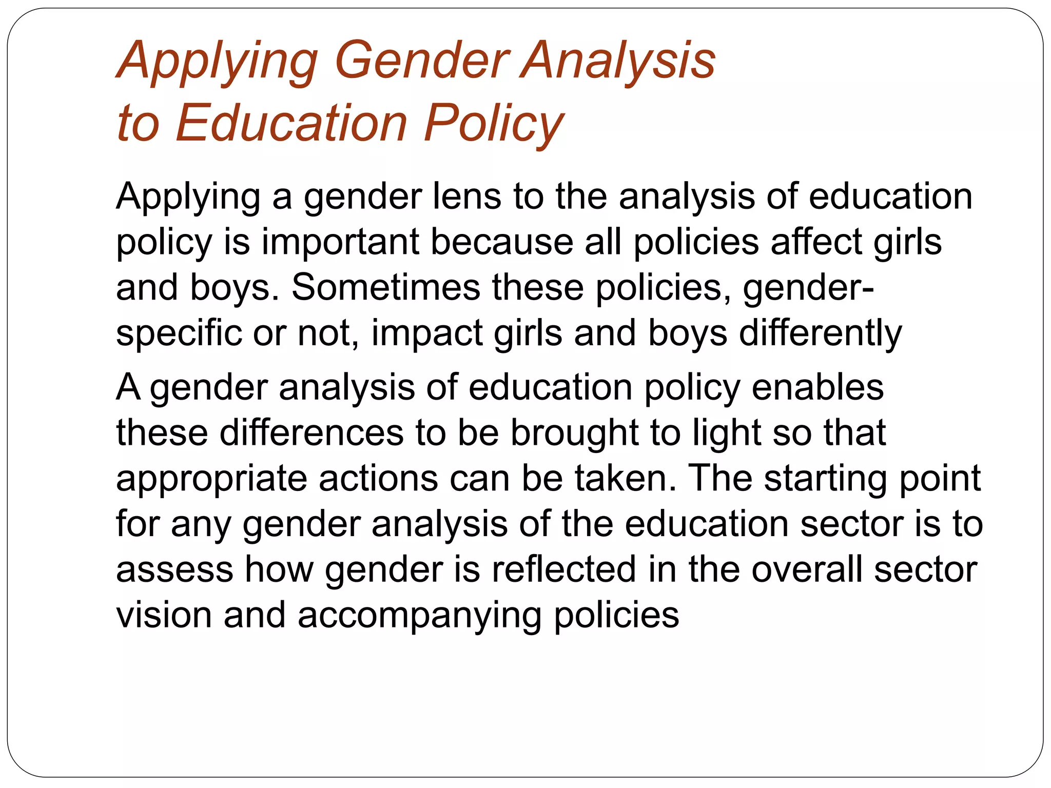Training Slides - BUILDING A GENDER INCLUSIVE EDUCATION POLICY.pptx