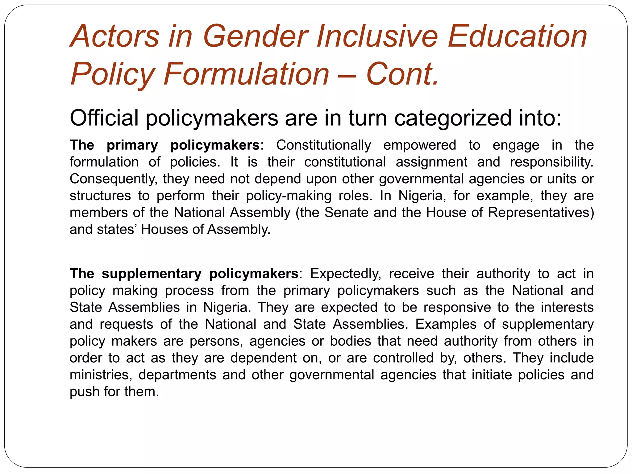 Training Slides - BUILDING A GENDER INCLUSIVE EDUCATION POLICY.pptx
