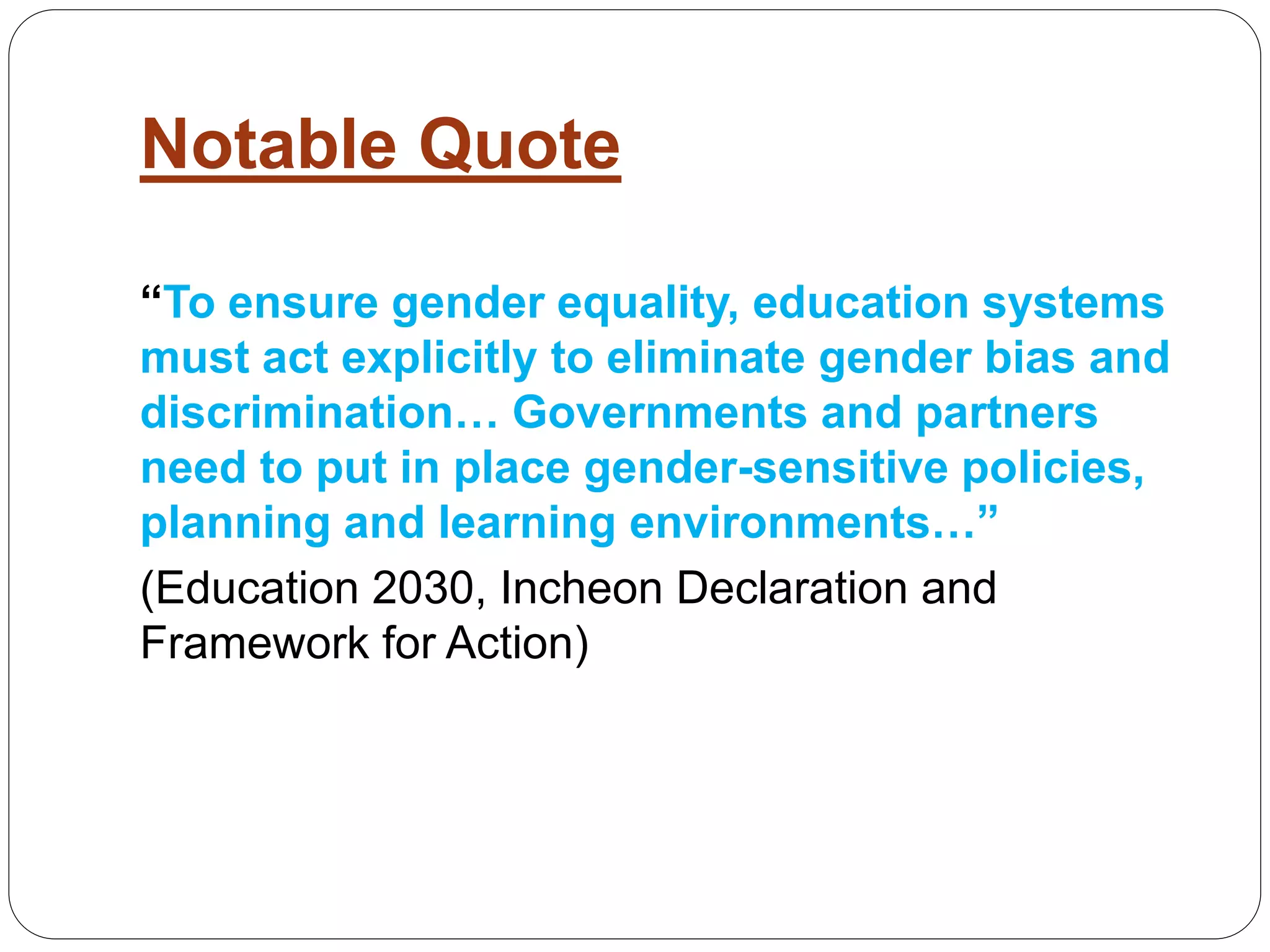 Training Slides - BUILDING A GENDER INCLUSIVE EDUCATION POLICY.pptx