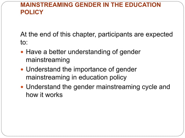 Training Slides - BUILDING A GENDER INCLUSIVE EDUCATION POLICY.pptx