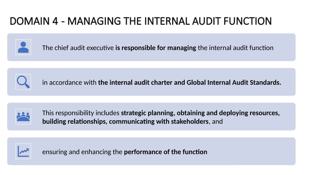 TRAINING SLIDES DOMAIN 4 - MANAGING THE INTERNAL AUDIT FUNCTION.pptx