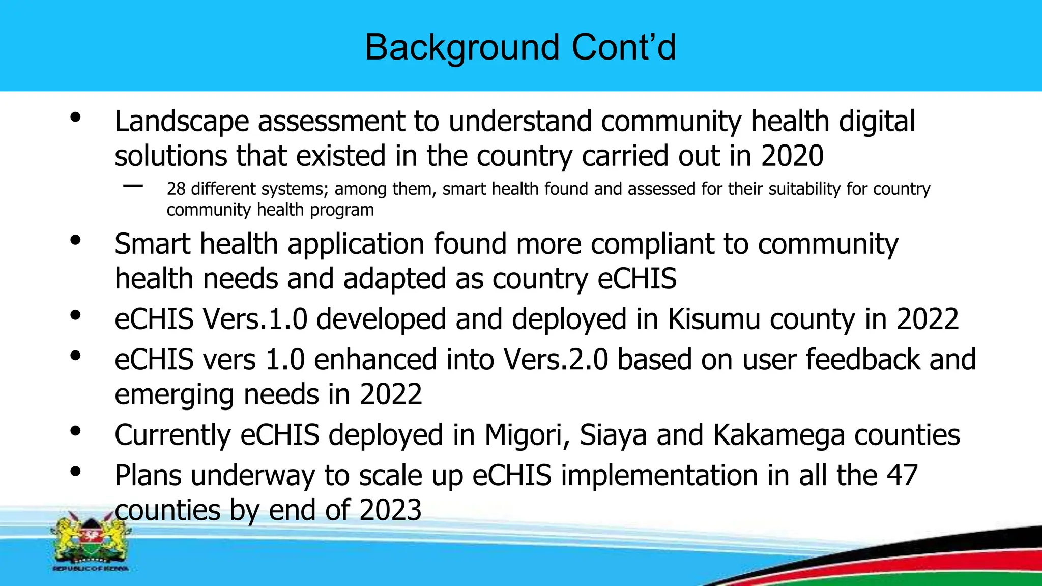 Training slides eCHIS - 14th AUG 2023.pptx