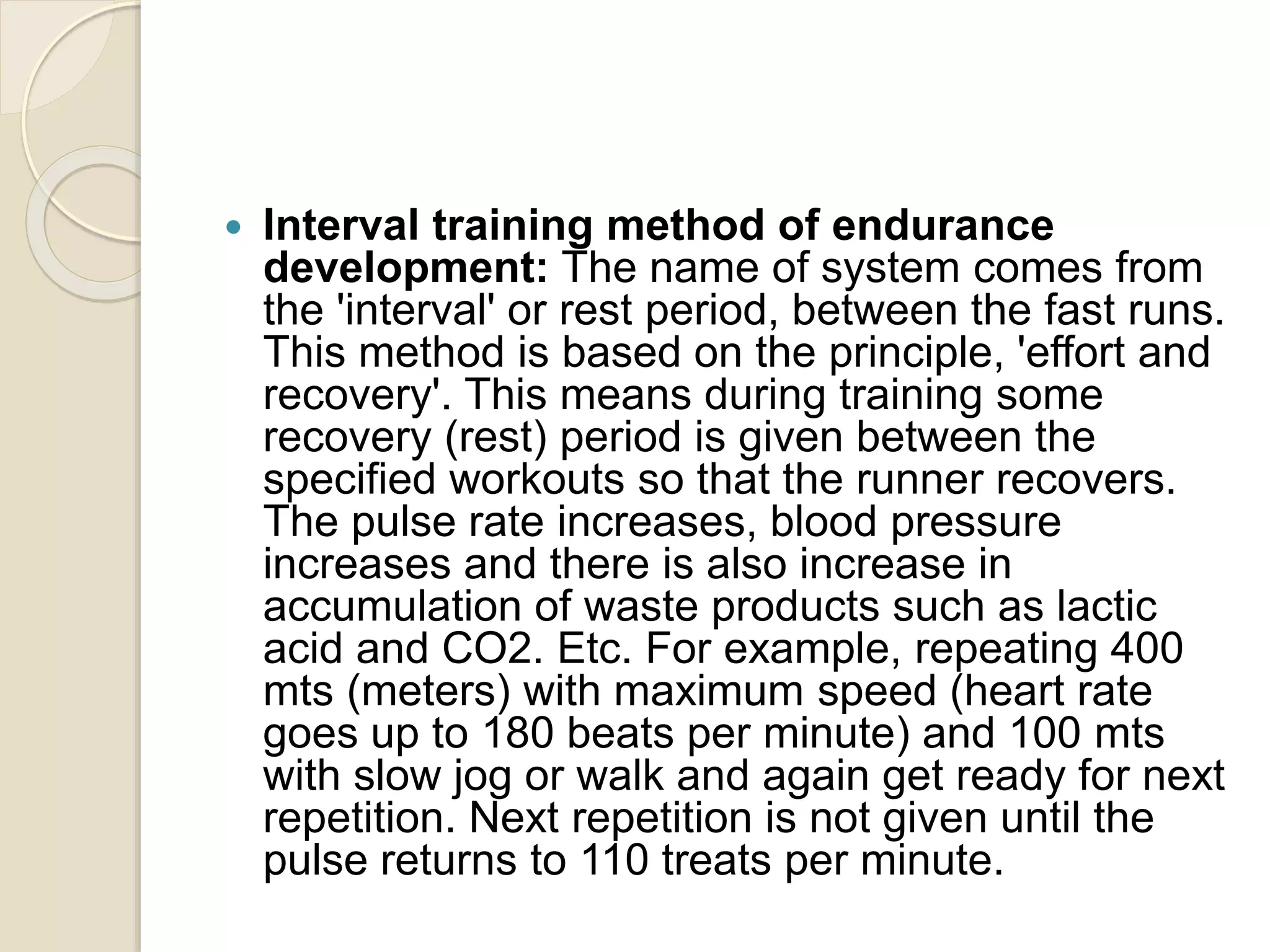 Training & sports Chapter - 9 Physical Education For CBSE | PPTX