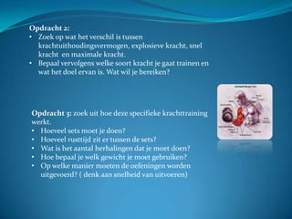 Trainingsprogramma fitness | PPT