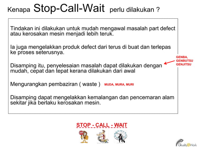 Training Stop Call Wait | PPTX
