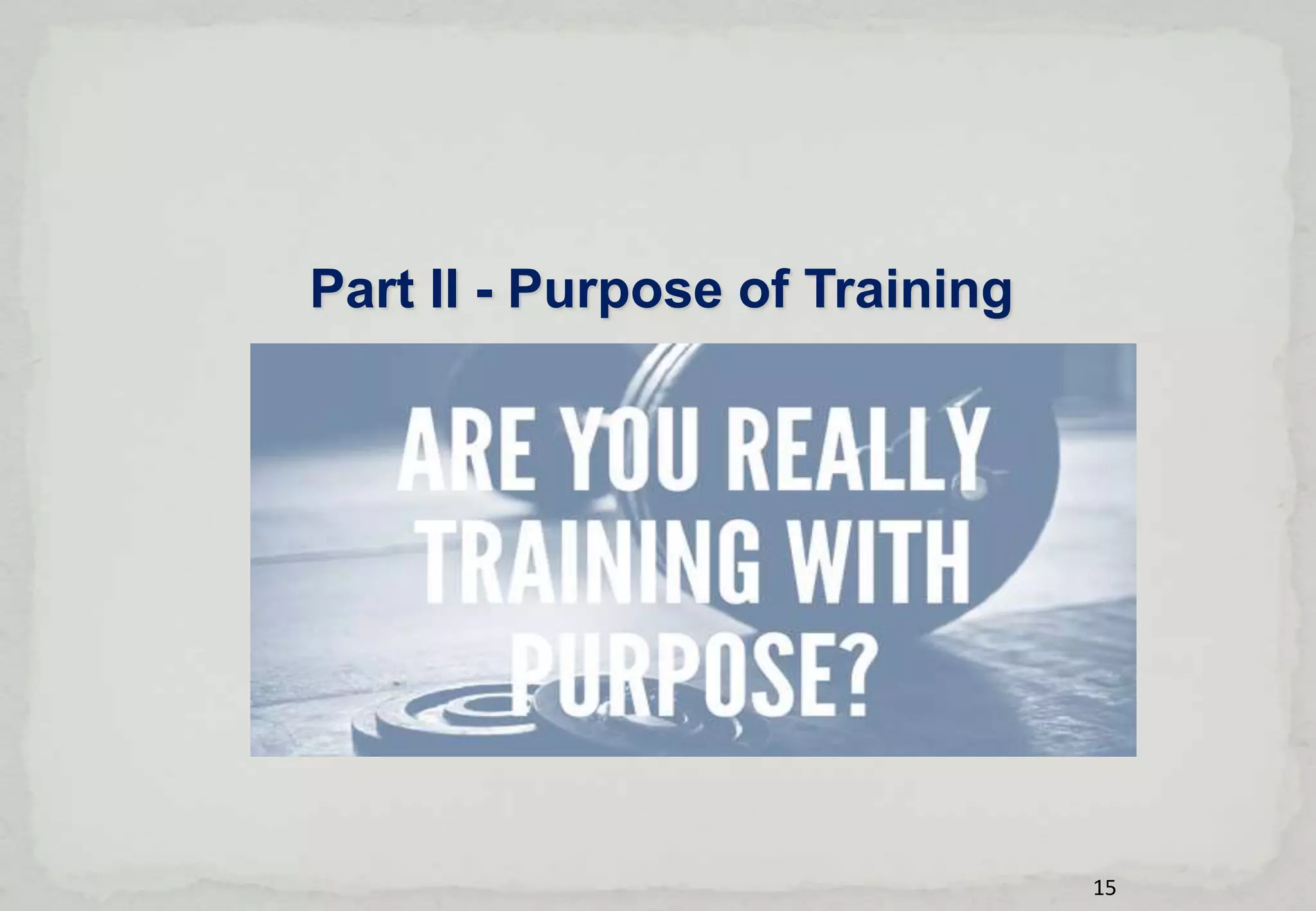 Training strategy | PPSX