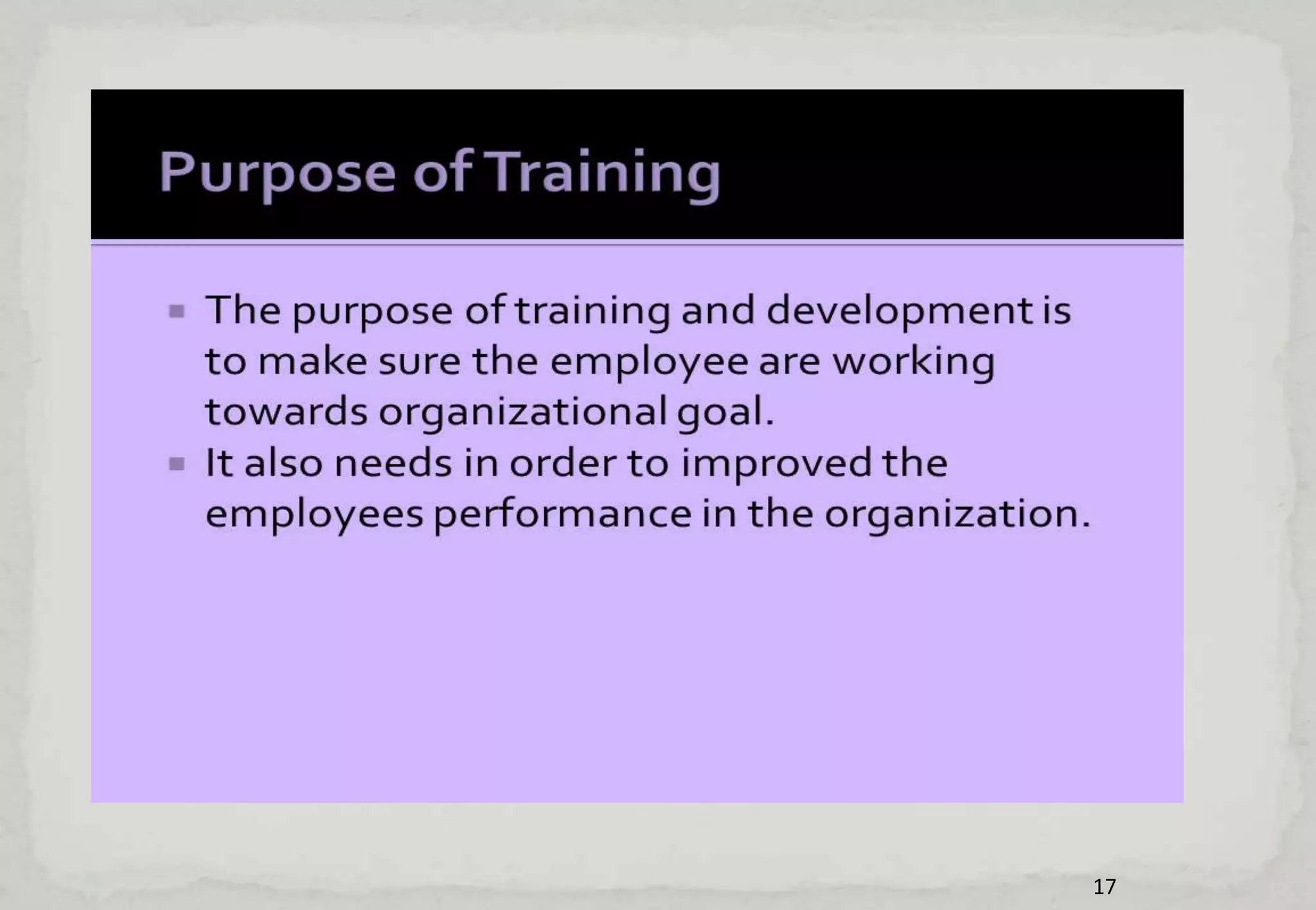 Training strategy | PPSX