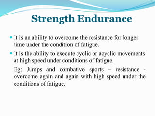 Mean, Methods and Development of Strength Training | PPTX