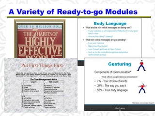 Training summary blc | PPTX