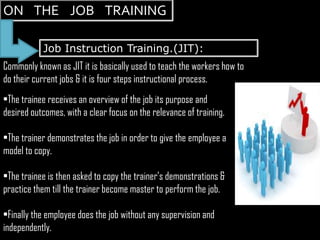 Training techniques and super visionary methods for workers1 | PPTX