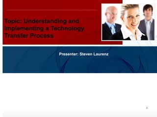 Training technology transfer training | PPT