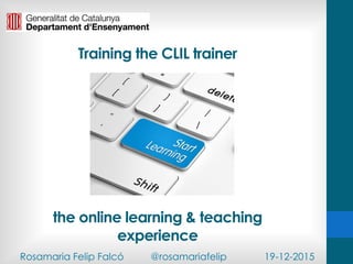 Training the clil_trainer | PPT