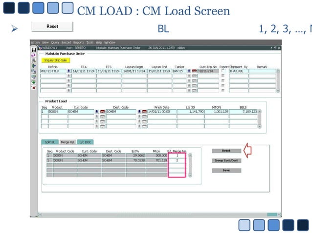 Training tlb oilsys_cmload | PPTX