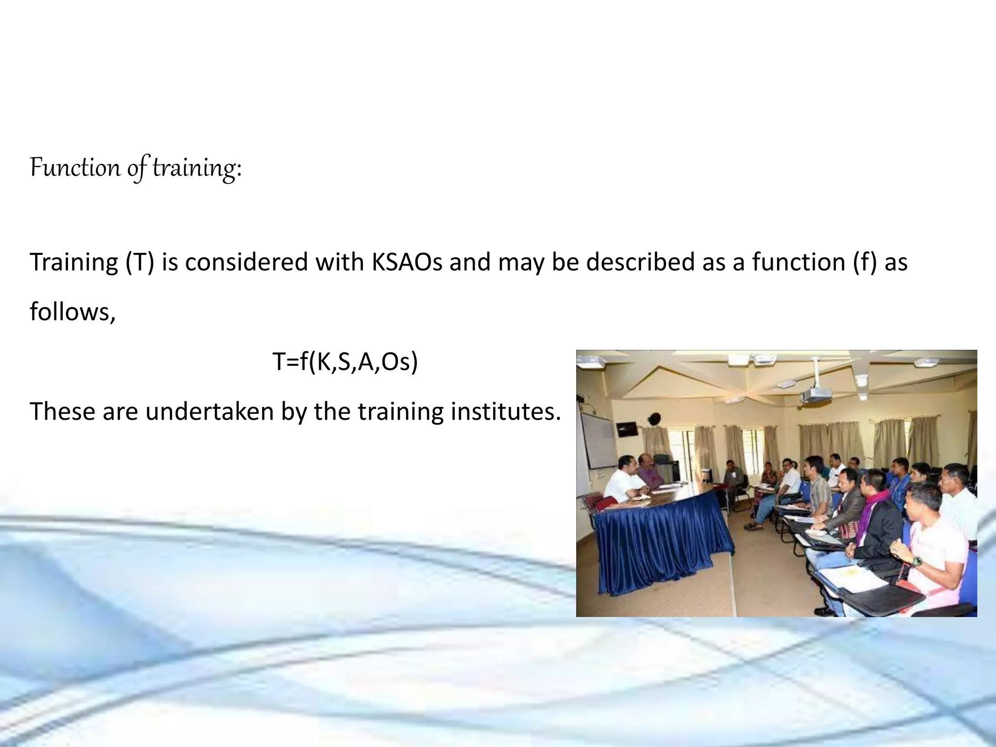 Training to extension personnel and farmers | PPTX
