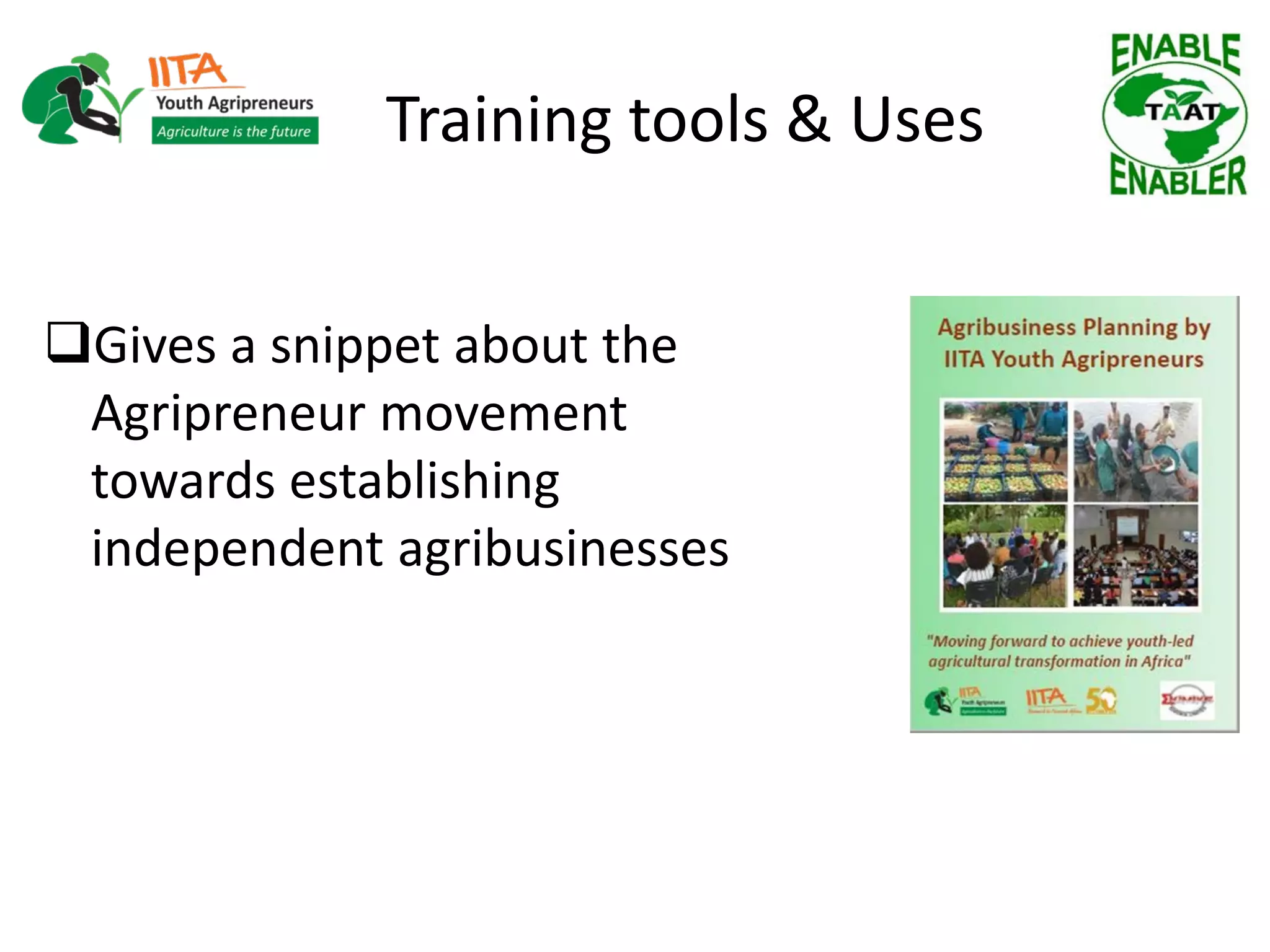 Training tools and its uses | PDF