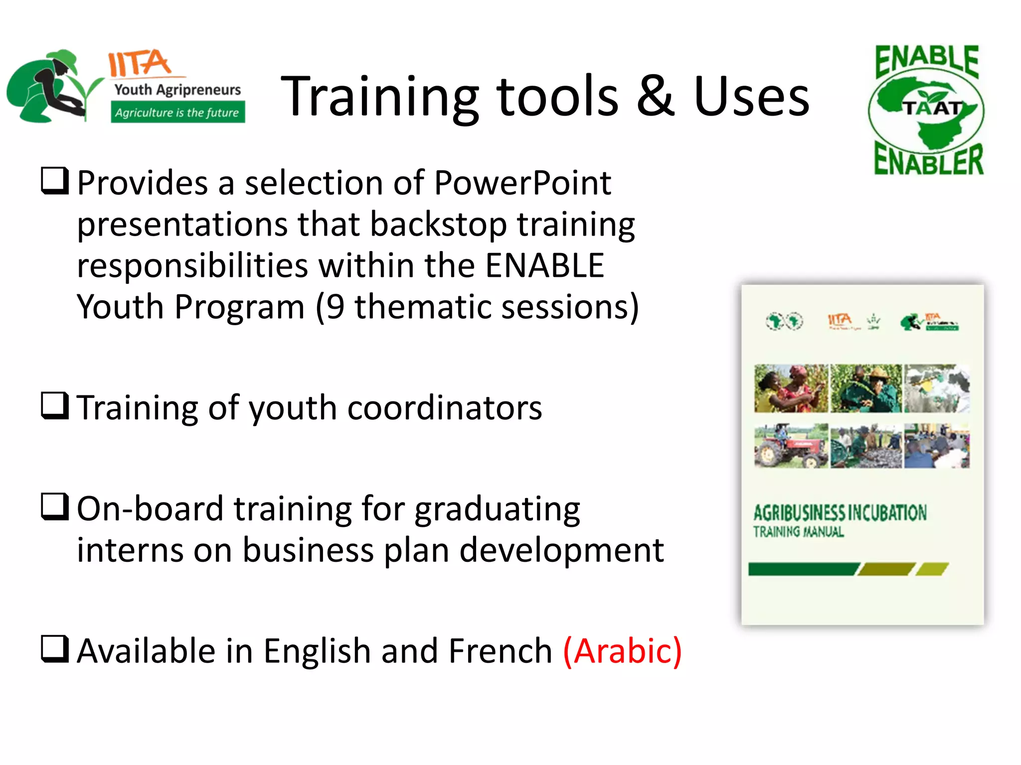 Training tools and its uses | PPT