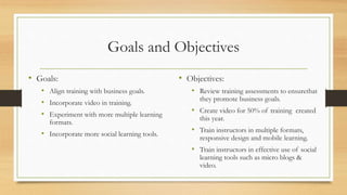 Training trends | PPTX | Web Development | Internet