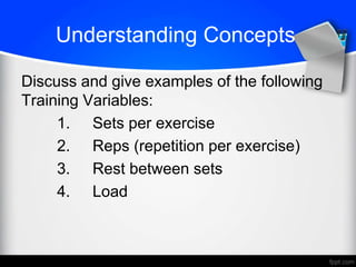 training variables.ppt