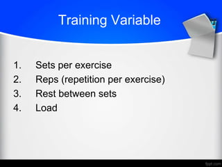 training variables.ppt