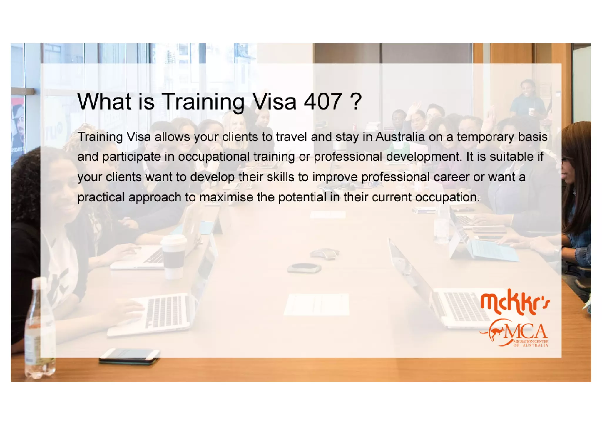 All You Need To Know About Visa Subclass 407. | PDF