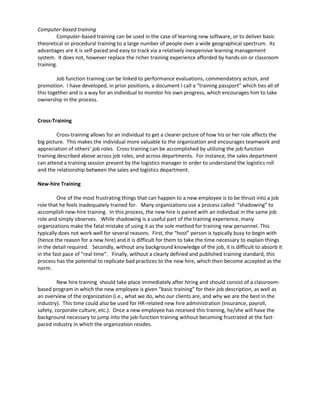 Training vision | PDF