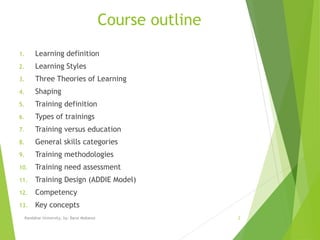 Training vs education by barai mobarez | PPTX | Vocational Training ...