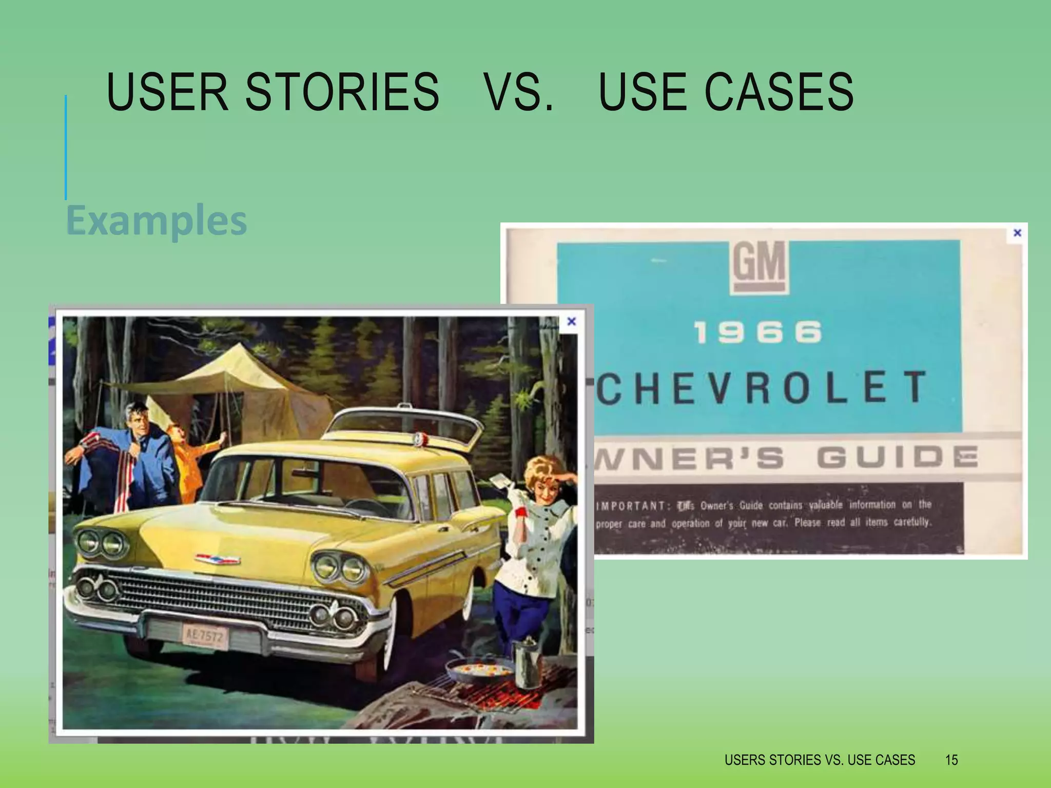 User Story vs. UseCase : Introductory Primer | PPTX