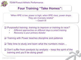 Training with Power | PPT