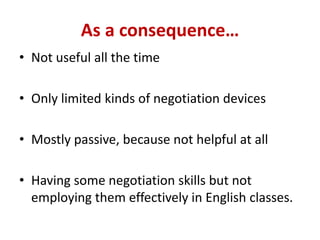 Training young learners in meaning negotiation skills | PPTX