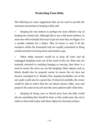 How to train the cat | PDF