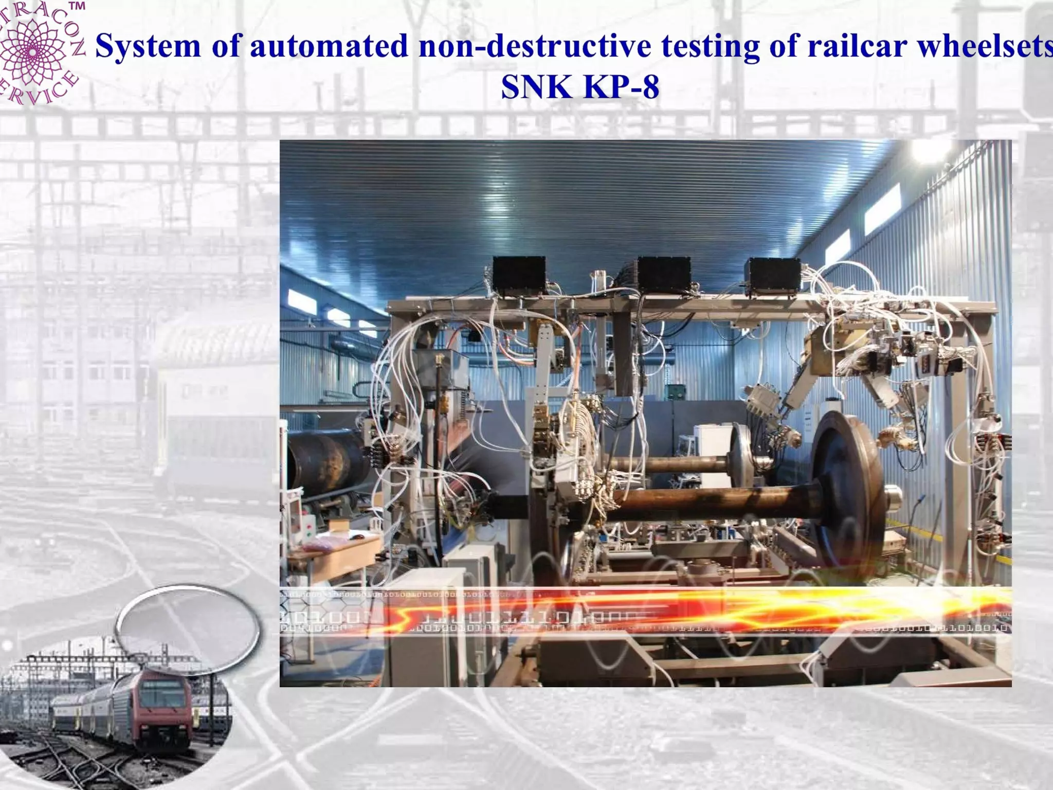 Non-Destructive Testing Equipment for Wheelsets Inspection | PPT