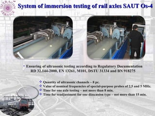 Non-Destructive Testing Equipment for Wheelsets Inspection | PPT