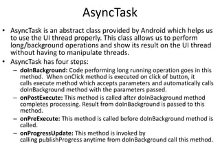 Android Trainning Session 2 | PPT