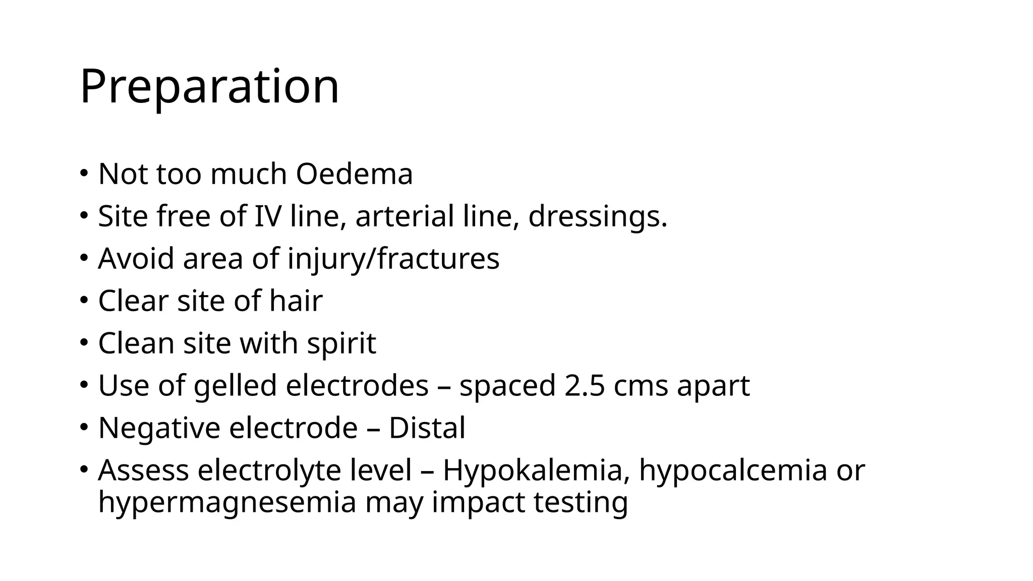 Train of four method using peripheral nerve stimulator | PPTX