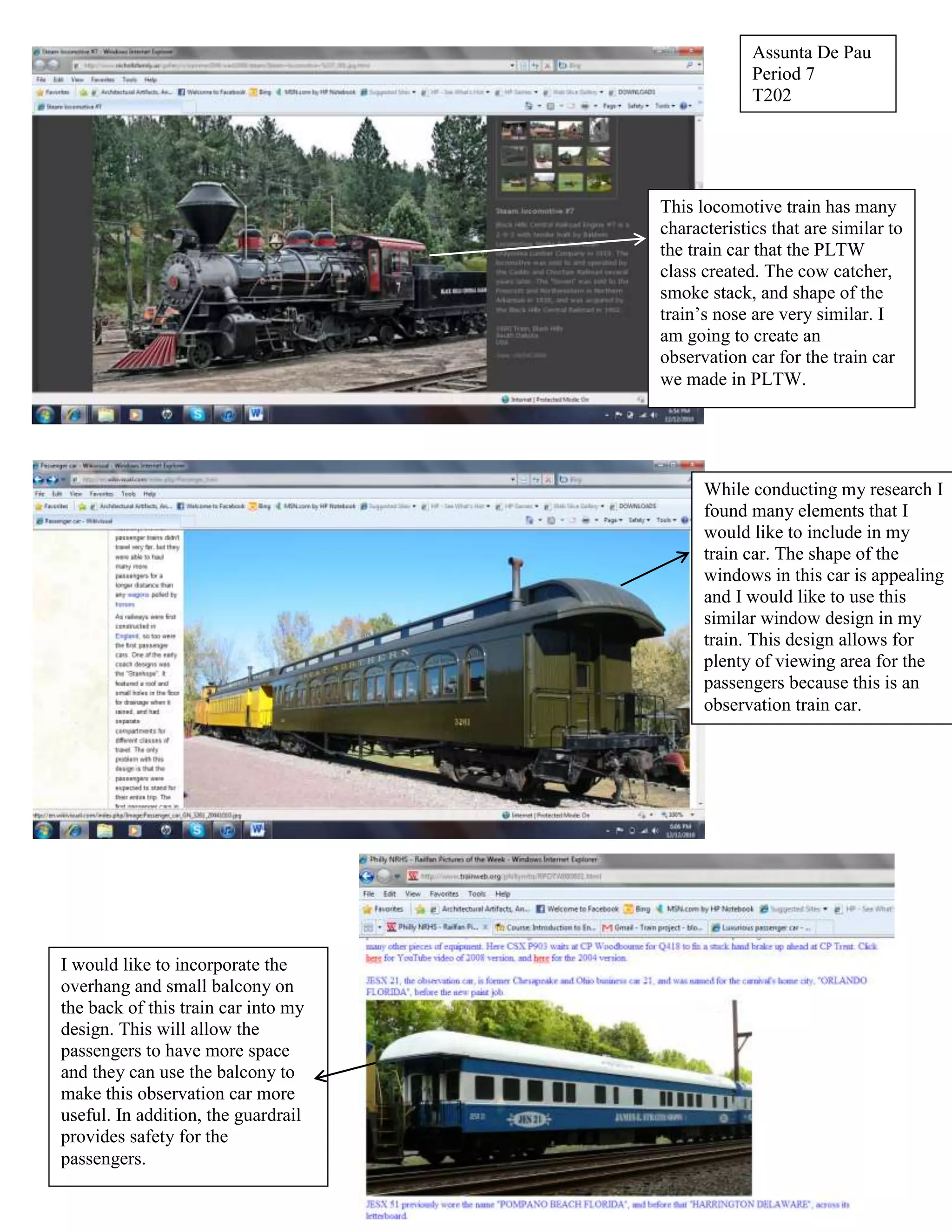 Train Car Research | PDF