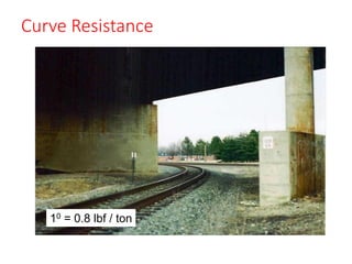 03 Train Resistance and Tractive Power (Railway Engineering Lectures ...