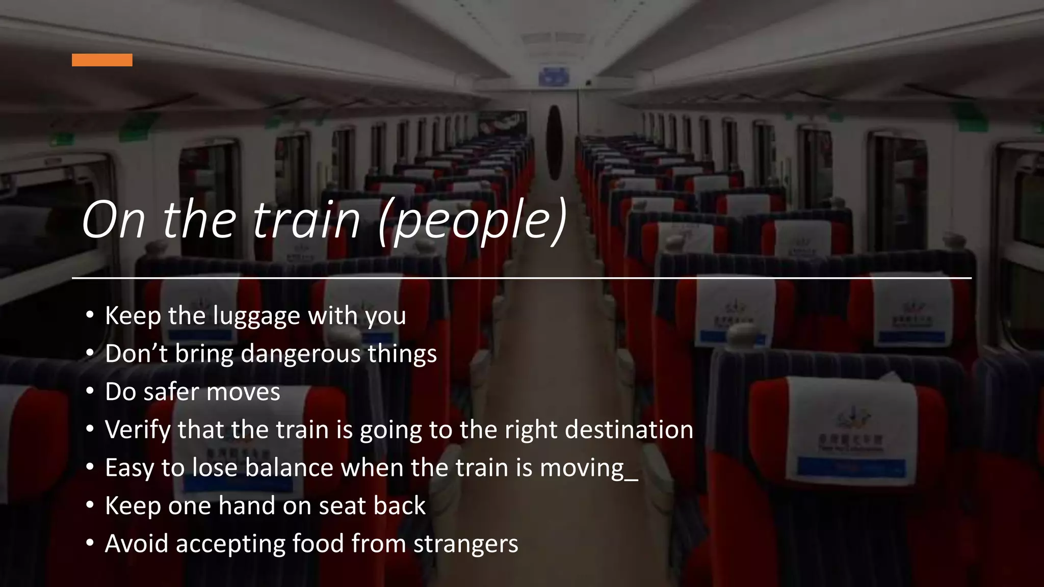 Train Safety | PPTX