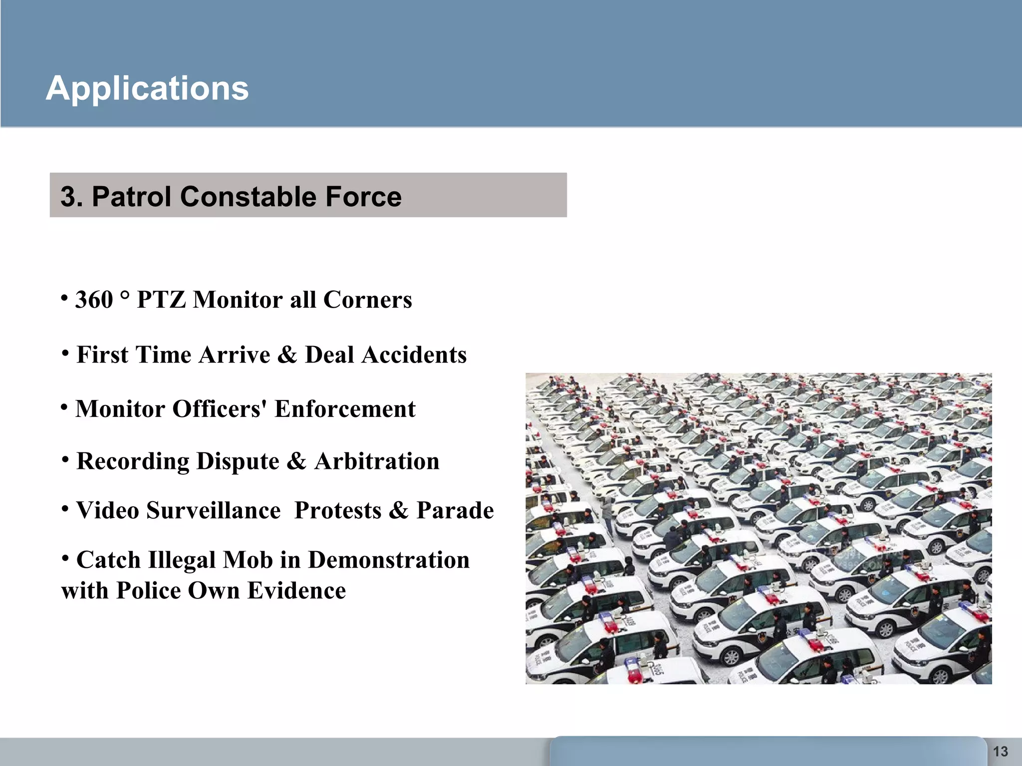Police Enforcement 3G Mobile DVR Video Surveillance System | PPT