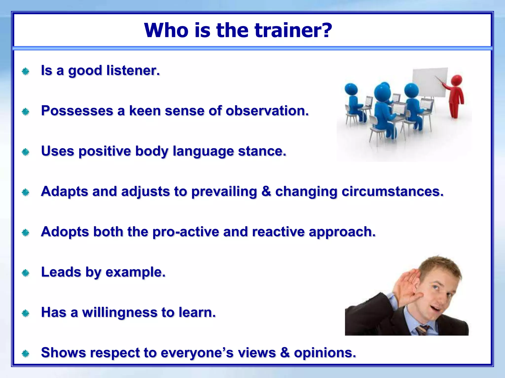 Train the trainer | PPTX