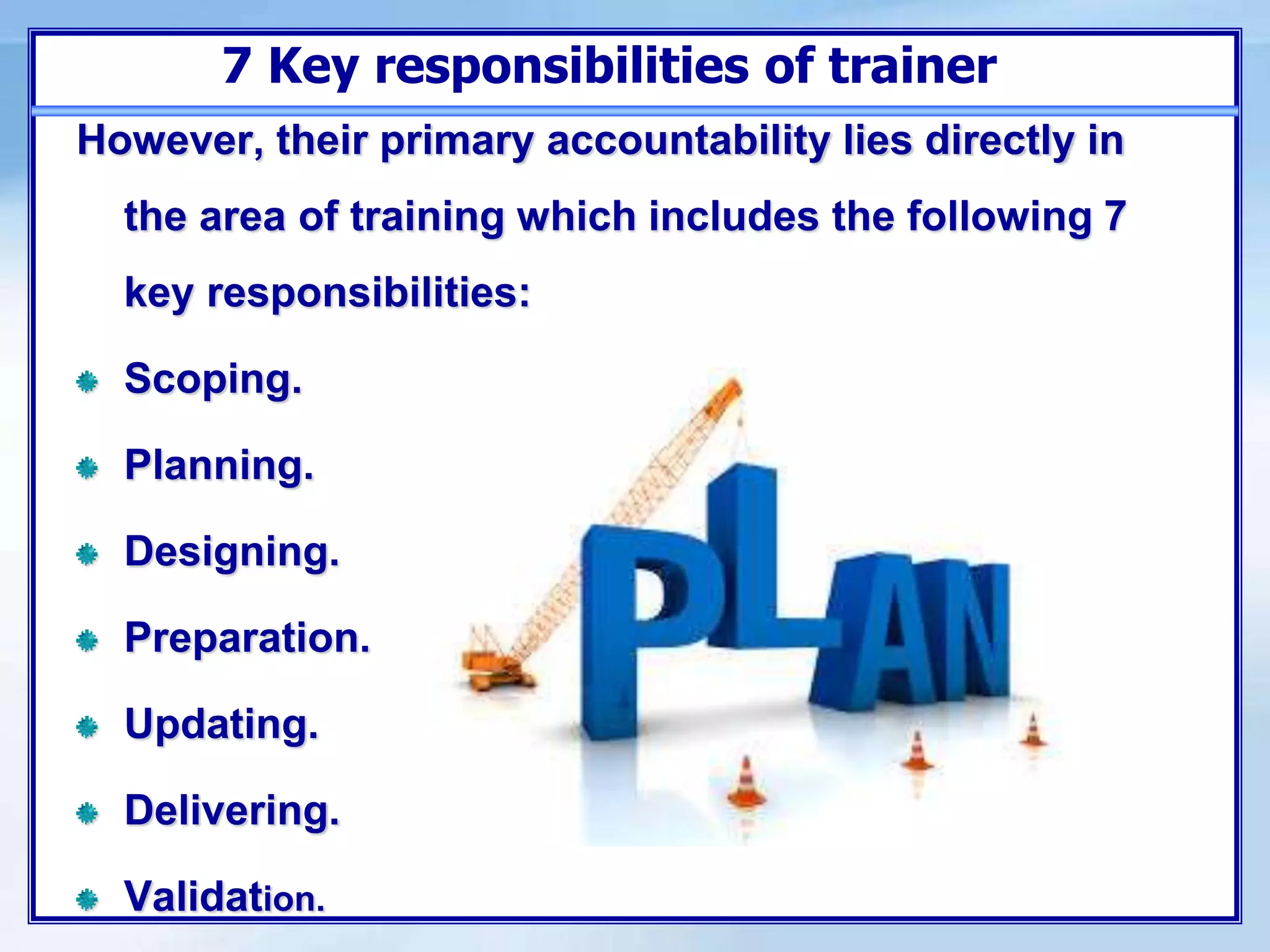 Train the trainer | PPTX