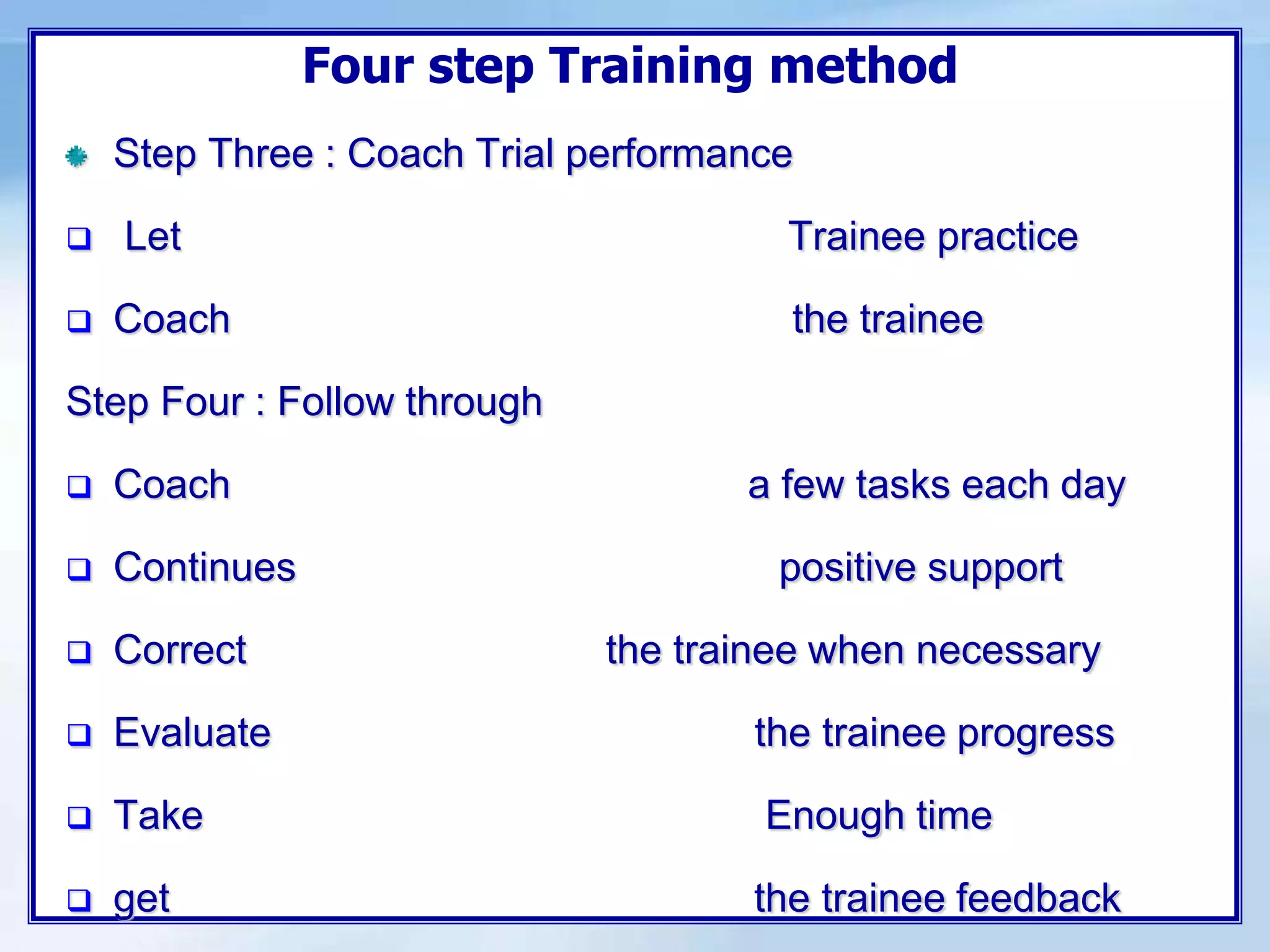 Train the trainer | PPTX