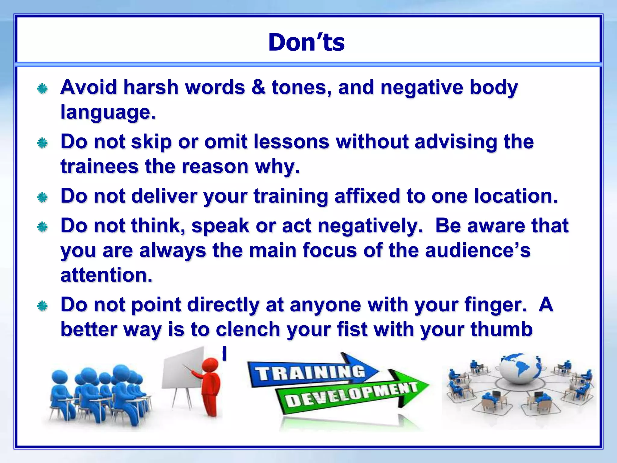 Train the trainer | PPTX