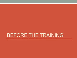 Train the trainer | PPTX