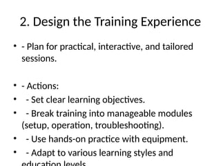 Train the trainers 4 steps for all the industries | PPTX