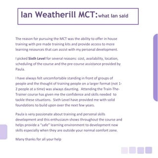 Train The Trainer Case Study | PDF