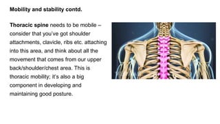 Train the trainer class presentation 2019 ( week 3 biomechanics ) | PPTX