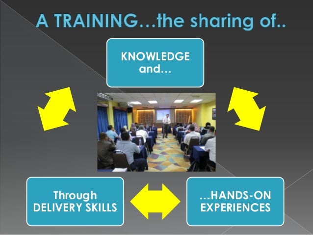 Train the trainer program introductory slides