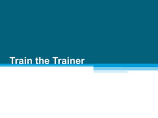 Train the Trainer: Comprehensive Guide to Adult Learning, Training ...