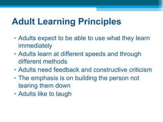 Train the Trainer: Comprehensive Guide to Adult Learning, Training ...