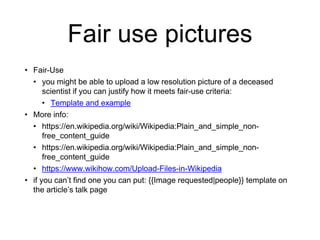 Getting started with Wikipedia editing ppt | PPTX